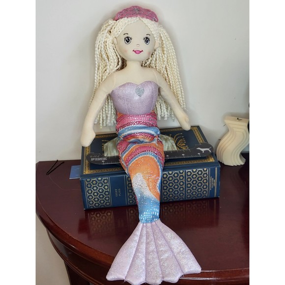 GANZ | Toys | Mermaid Blonde Ganz 7 Plush Princess Siren Ragdoll | Poshmark